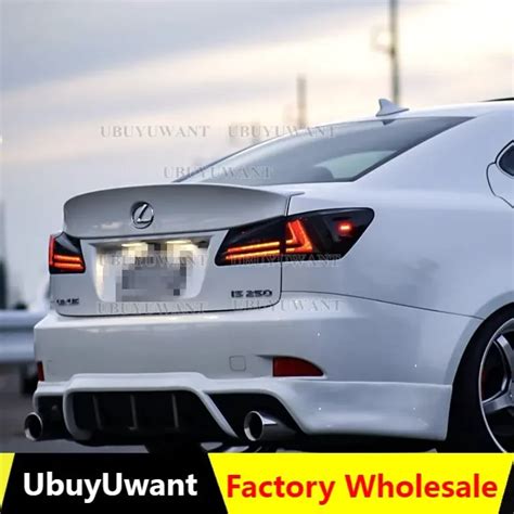 Real Carbon Fiber Rear Spoiler Wing Trunk Lip For Lexus Is250 Is350 Isf