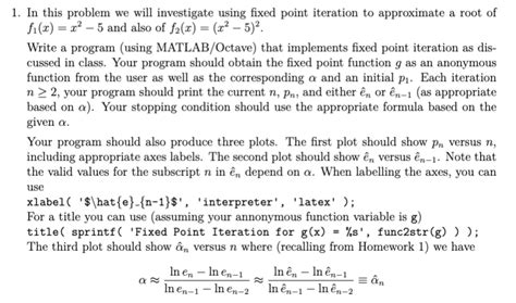 Solved In This Problem We Will Investigate Using Fixed Chegg