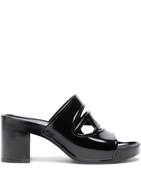 Diesel Sa Bonnie Sandals Black Farfetch