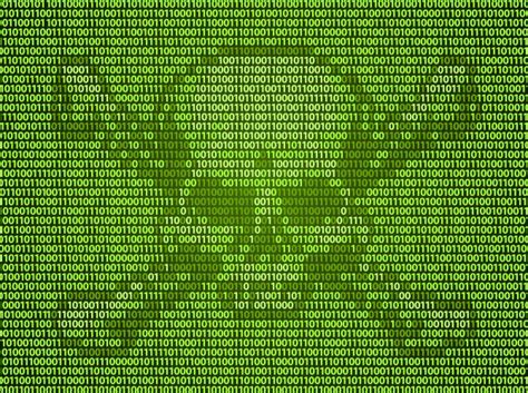 Hacker On Binary Code Background Royalty Free Vector Image