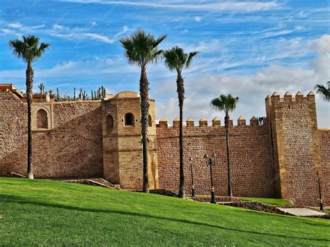 Premium Photo Wall Of The Kasbah Of The Udayas In Rabat Morocco