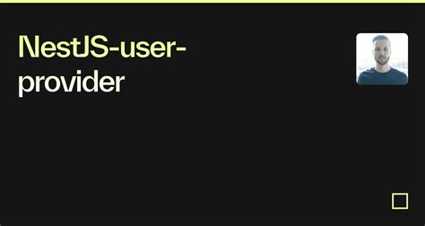 NestJS User Provider Codesandbox