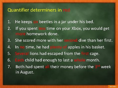Determiners Determiners What Are Determiners Determiners Are Words