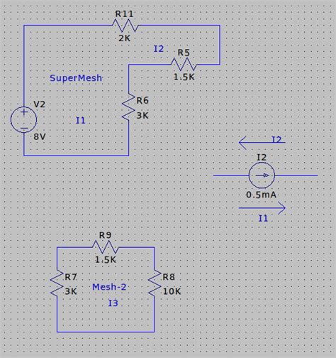 Circuit Analysis Using Mesh Current Method Electrical Engineering Stack Exchange