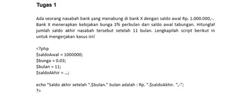 Contoh Soal Untuk Php Dunia Pemrograman