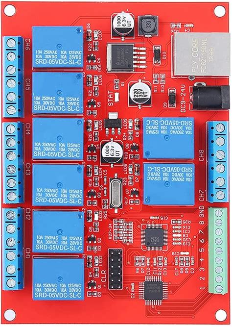 Ethernet Relay Board 8 Channel Relay Module Network Nepal Ubuy