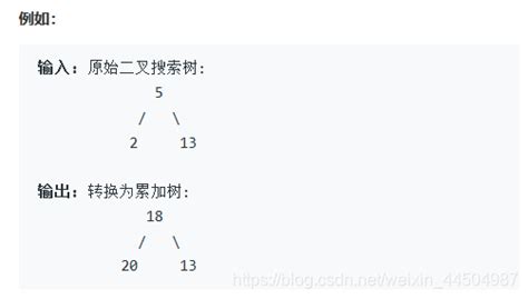 Leetcode典型题解答和分析、归纳和汇总——t538（把二叉树转换为累加树） Csdn博客