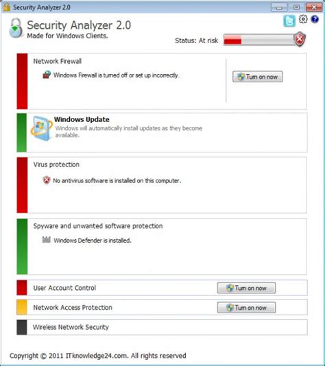 Security Analyzer System Security Assessment Tool GHacks Tech News