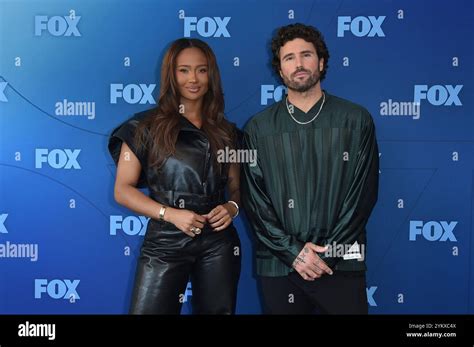 Kayla Nicoleleft And Brody Jenner Attend Fox Winter Press Day On Monday Nov 18 2024 At The