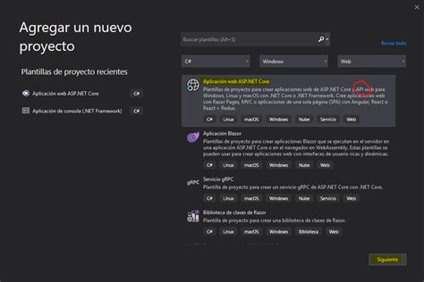 ASP NET Core Crear Web API Con C Y EF