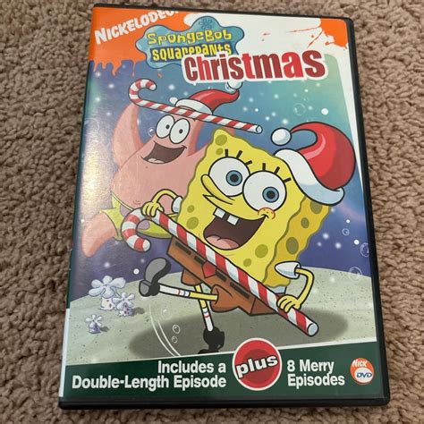 Spongebob Squarepants Christmas Dvd Spongebob Depop
