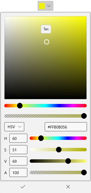 About Winui Dropdown Color Picker Control Syncfusion