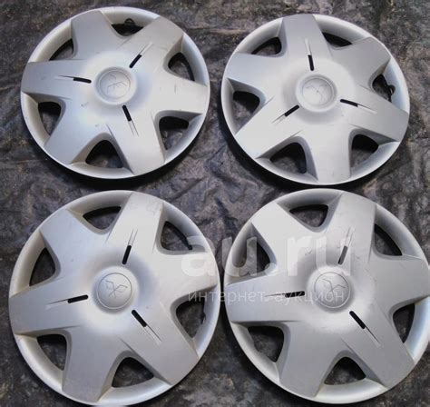 Колпаки колёсные оригинальные на пружинах Mitsubishi ek Wagon R13 ...