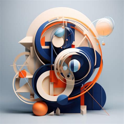 Premium AI Image Abstract Background Wallpaper
