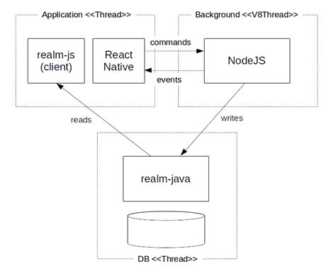 Combining React Native And NodeJS In Single Fat Client Android App Using Realm DB Issue