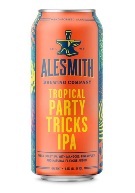 Tropical Party Tricks Ipa Alesmith Brewing Company