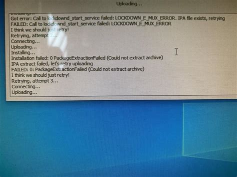 sideloadly install failed help r sideloadly