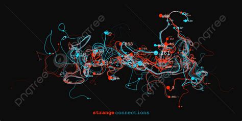 Vector Abstract Colorful Big Data Information Sorting Visualization