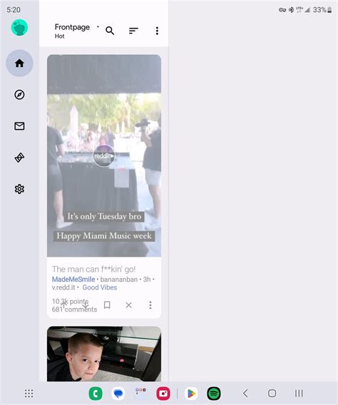 how do i get the cards to show side by side on my fold4 been having trouble ever since the new