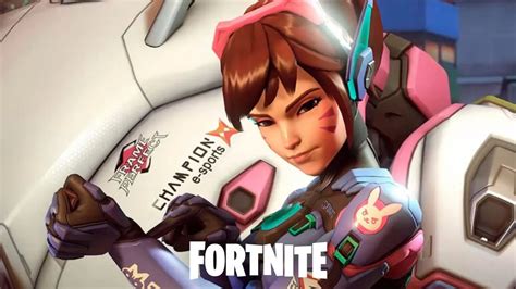 Fortnite Overwatch Collab Brings 4 Skins Tracer D Va And Two More