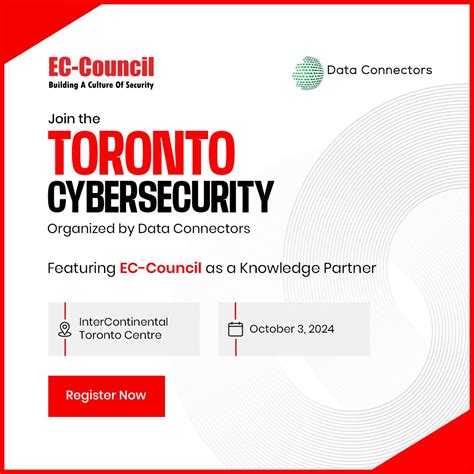 Eccouncil Cybersecurity Cybersecurityawareness Torontoconference Cybersecurityconference