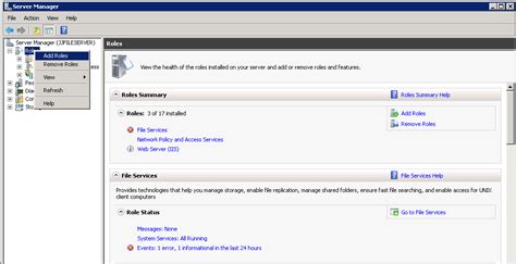 Configure DHCP On Windows Root