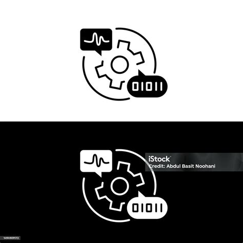 Icône Traitement Du Langage Naturel Symbole Nlp Icône Danalyse De Texte