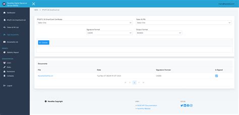 Digital Signature Service Navetika