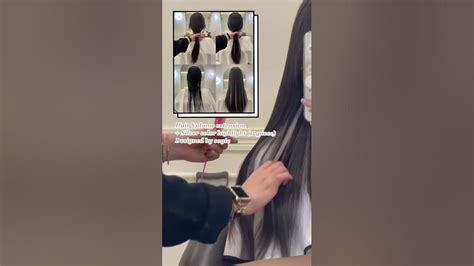 숱없는 머리도 붙임머리로 풍성하게 Shorts 붙임머리 숱보강붙임머리 Volumeextensions Youtube