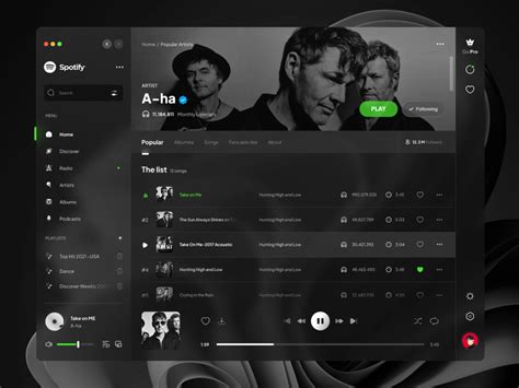 Lucent Ui Design System Spotify Redesign Artofit