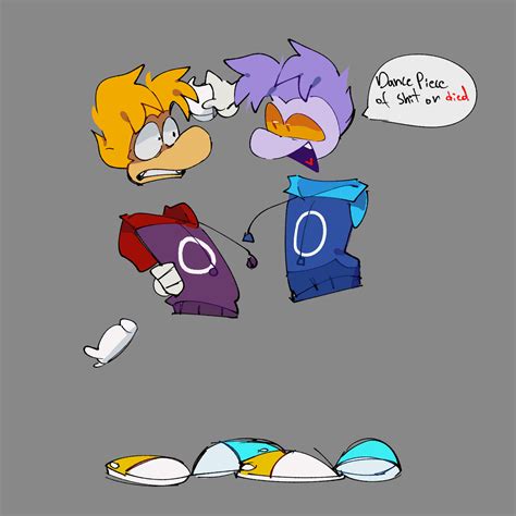 Rayman And Raymesis By Azukarh On Deviantart