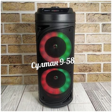 Portable speaker SPEAKER ZQS-6212 1900 rubles Powerful portable ...