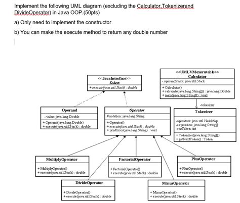 Solved Implement The Following UML Diagram Excluding The Chegg Com