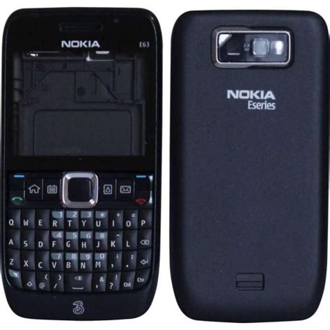 for nokia e63 front and back side mobile casing bd