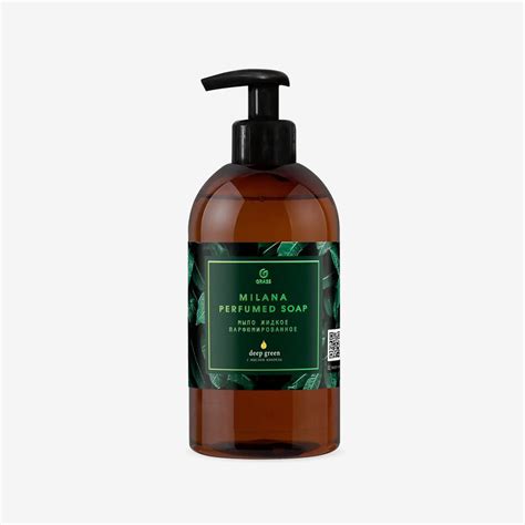 Жидкое мыло Grass Парфюмированное Milana Deep Green | отзывы