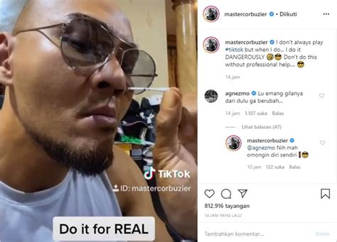 Deddy Corbuzier Pamer Aksi Mengerikan Dalam Video TikTok, Agnes Monica ...
