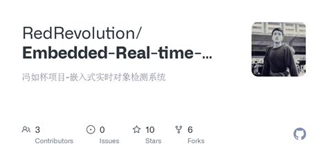 Github Redrevolution Embedded Real Time Object Detection System