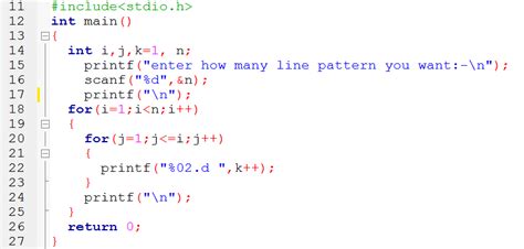 Th Tutorial For Right Angle Triangle Patterns C S E CLUB
