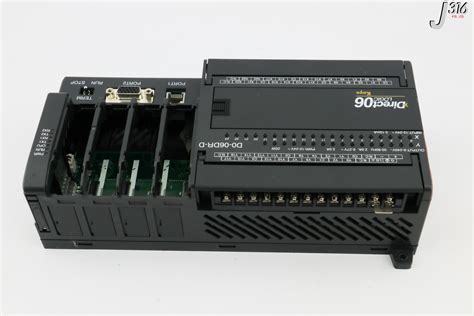 29333 Automation Direct Koyo Direct Logic 06 Programmable Controller 4 Slot Dl06 D0 06dr D