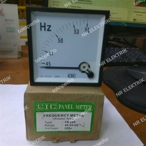 Jual HZ Meter Jarum 96x96 Frekuensi Meter Analog HZ Meter Pointer CIC Jakarta Pusat NR