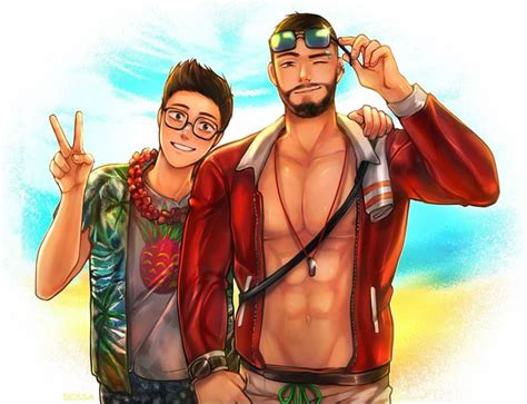 Dwight X David ️ Scary Movie Characters Male Art Men Cute Gay