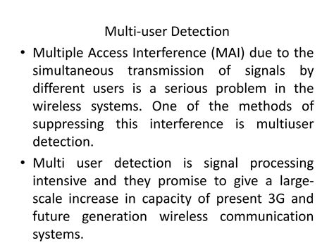 Interference Cancellation In Uwb Systems Pptx Technology And Computing