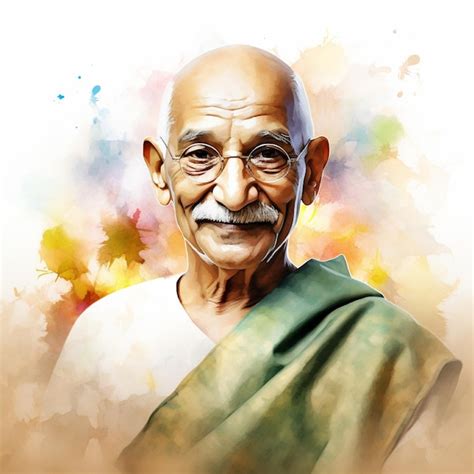 Mahatma Gandhi Foto Premium