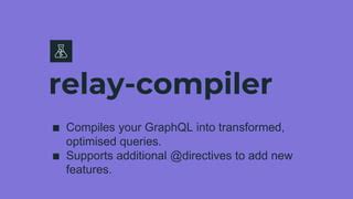 Building GraphQL Applications With Relay GraphQL Manchester 1 PPT
