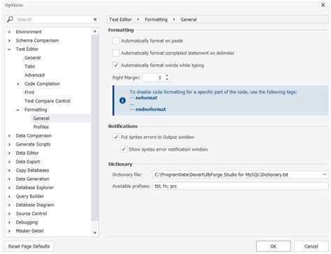 mysql formatter how to make beautiful code