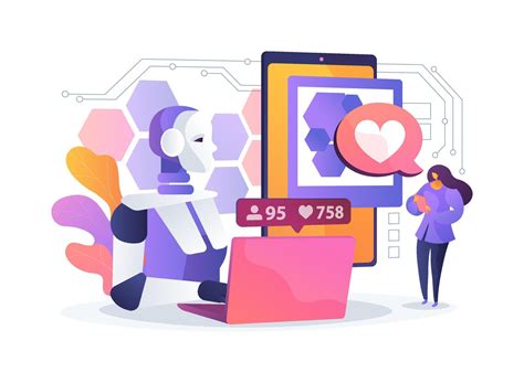 Ai Powered Visual Content Creation Abstract Concept Illustration 55429015 Vector Art At Vecteezy