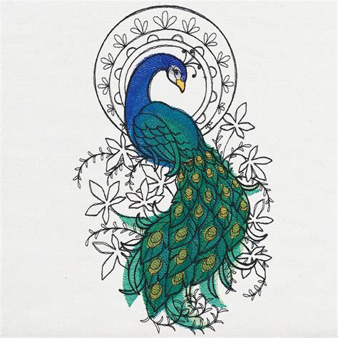 Indian Peacock Urban Threads