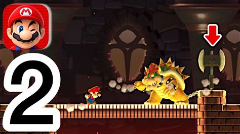 Super Mario Run Gameplay All Levels 2 Ios Android Youtube