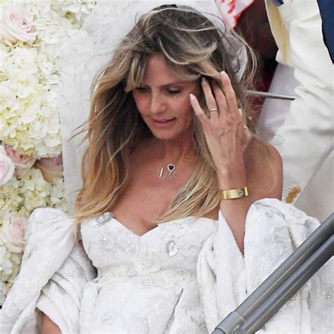 Heidi Klum Is A Beautiful Bride At Her And Tom Kaulitzs 2nd Wedding