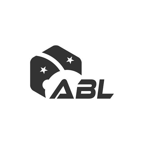 Premium Vector Abl Letter Logo Design On White Background Creative